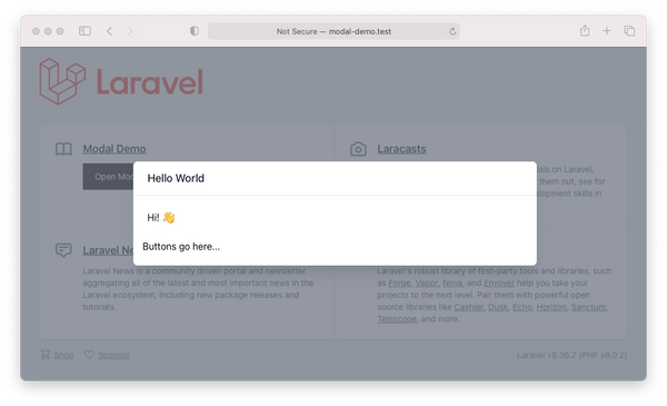 How to build modals with Laravel and Livewire How to build modals with Laravel and Livewire
